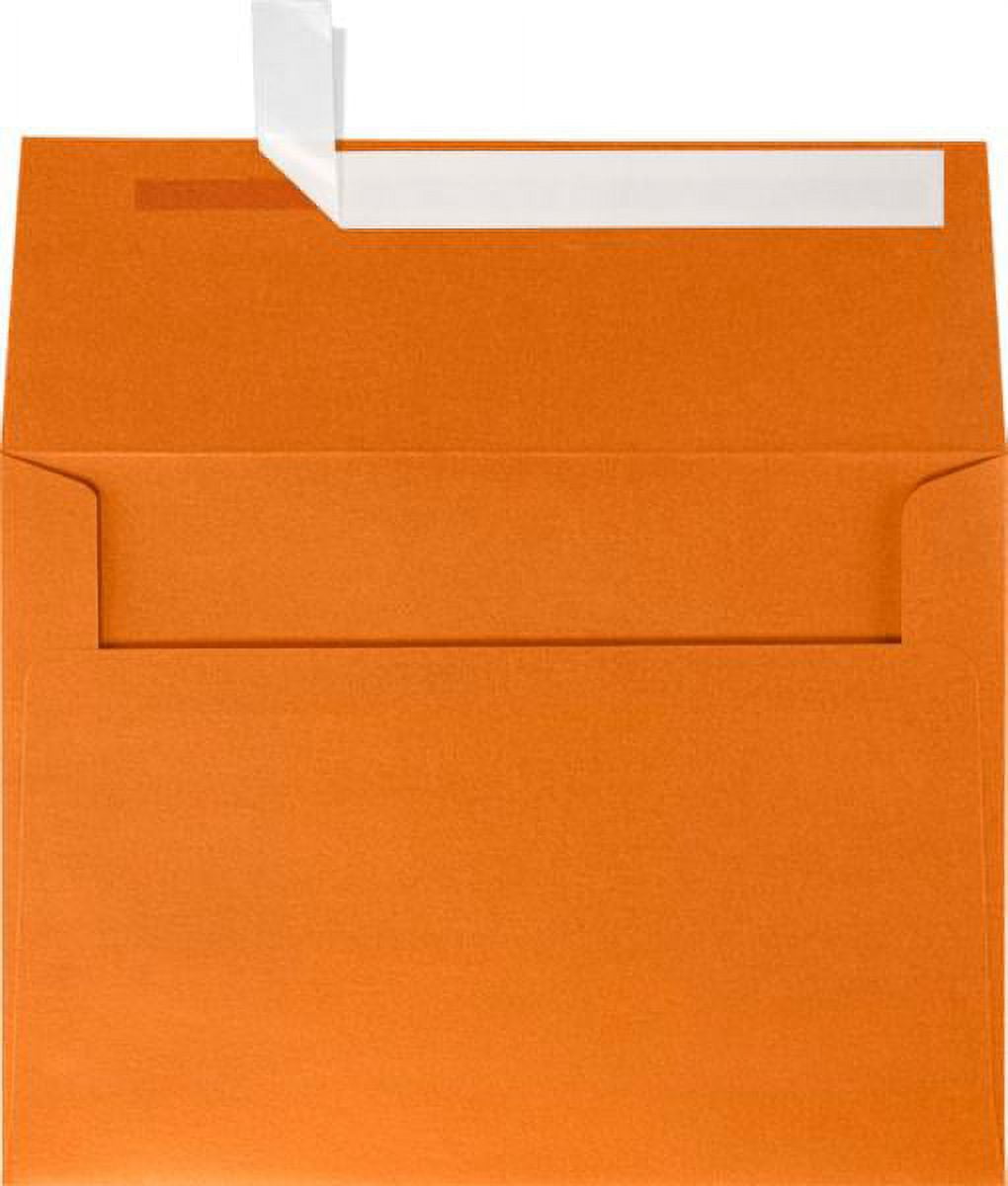 LUXPaper A7 Invitation Envelopes, 5 1/4 x 7 1/4, Flame Metallic, 50 ...