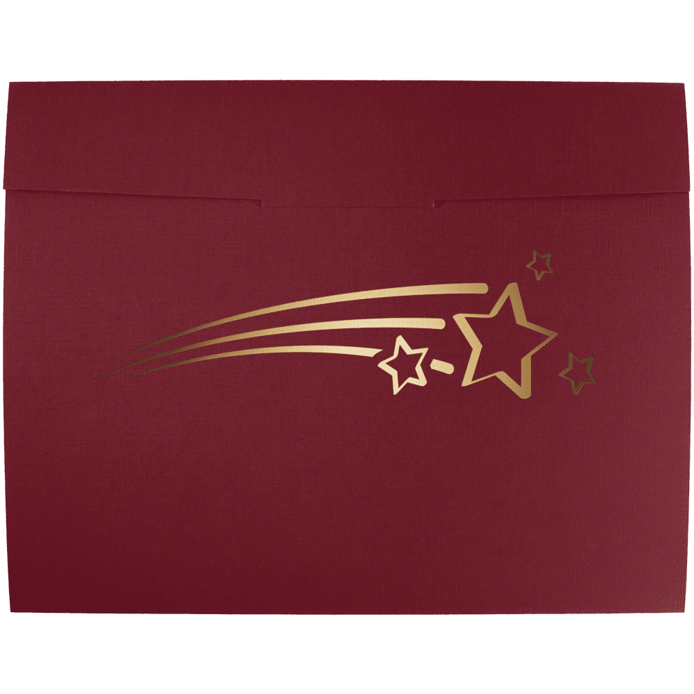 LUXPaper Certificate Holders with Tuck Tab for 8 1/2 x 11 Papers, Die ...