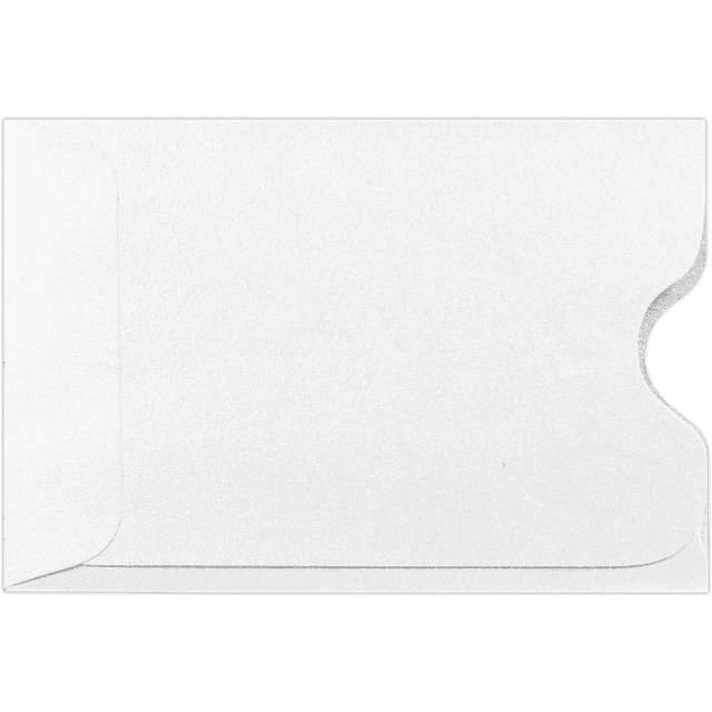 LUXPaper Credit Card & Gift Cards Sleeves, 81lb, Crystal Metallic, Size ...