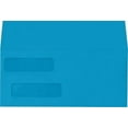 LUXPaper Double Window Invoice Envelopes | Peel & Press | 4 1/8" x 9 1/ ...