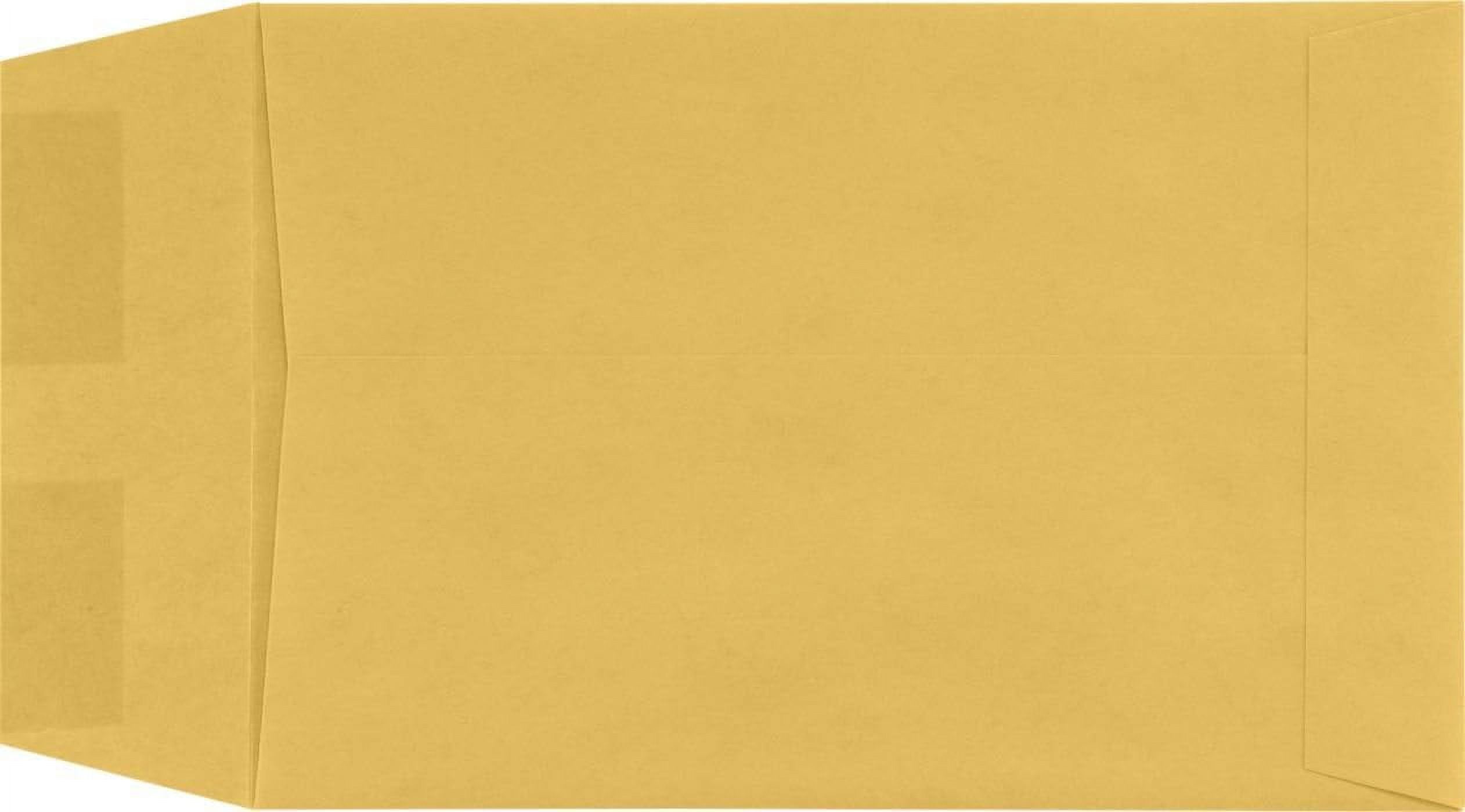 LUXPaper Open End Envelopes | 5" x 7 1/2" | Brown | 24lb. Text | 50 Qty ...