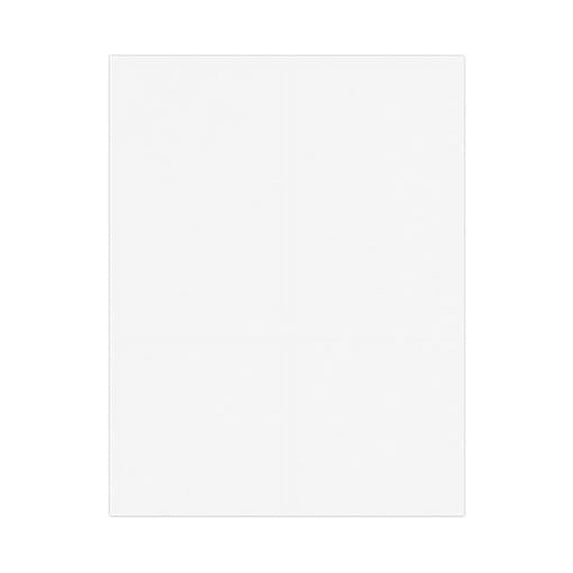 LUXPaper Premium Cardstock Paper, 4 2/16 x 5 7/16, 100lb. Bright White ...
