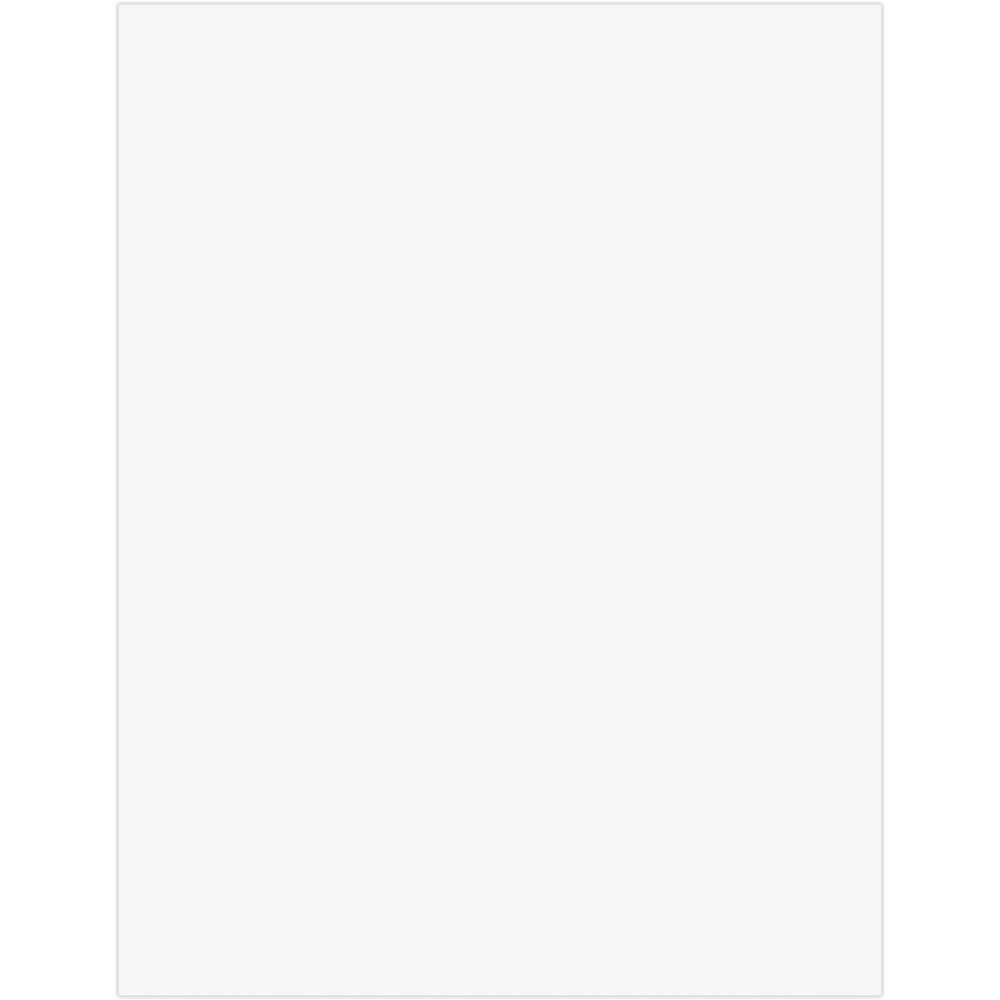 LUXPaper Premium Cardstock Paper, 4 2/16 x 5 7/16, 130lb. White, 50 ...