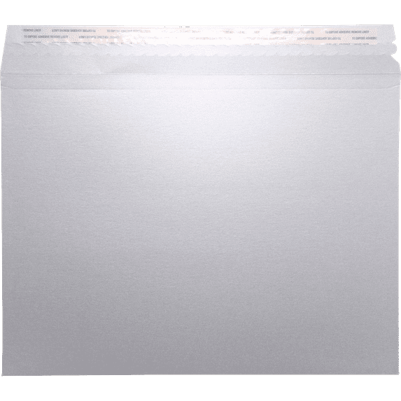 LUXPaper Shipping Envelope Mailers, 9 1/2 x 12 1/2, Silver Metallic ...