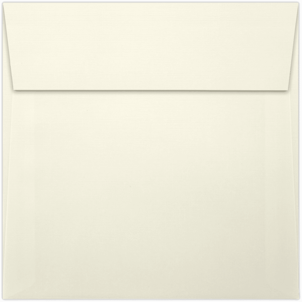 LUXPaper Square Invitation Envelopes, 5 1/4 x 5 1/4, Natural Linen, 50 ...