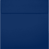 LUXPaper Square Invitation Envelopes, 5 1/4 x 5 1/4, Navy Blue, 50 Pack ...