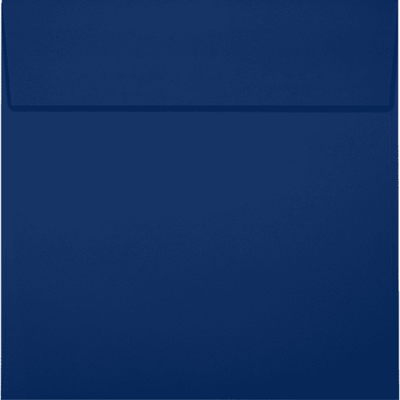 LUXPaper Square Invitation Envelopes, 5 1/4 x 5 1/4, Navy Blue, 50 Pack ...