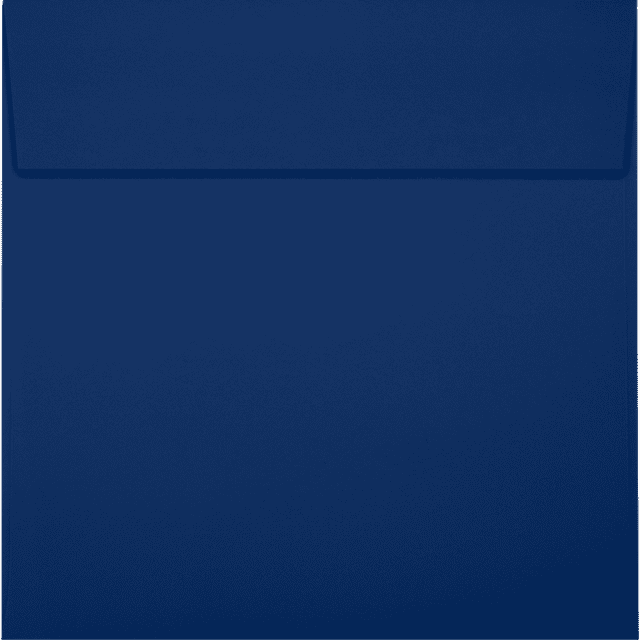 LUXPaper Square Invitation Envelopes, 5 1/4 x 5 1/4, Navy Blue, 50 Pack ...