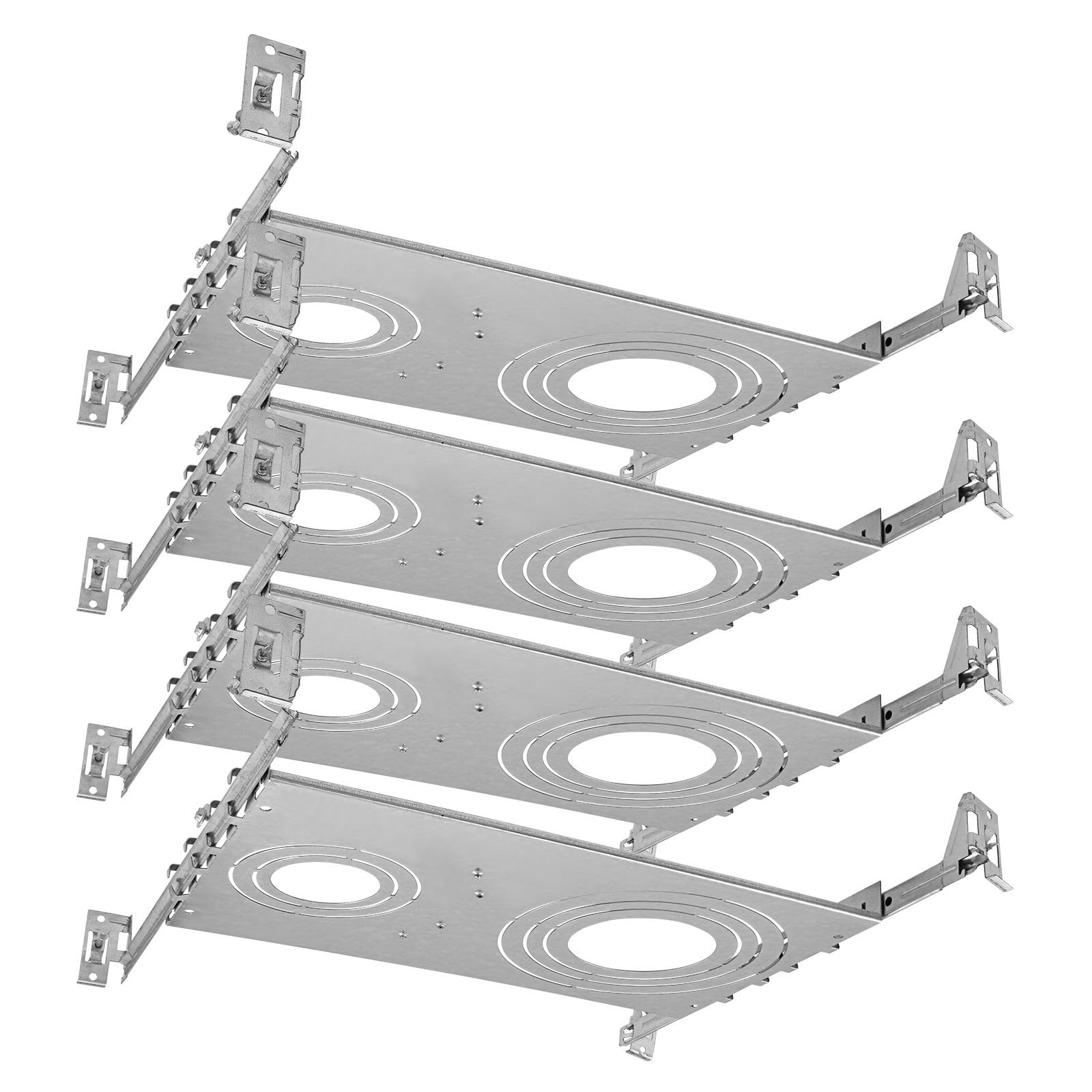 LUXRITE New Construction Mounting Plate, 2-3-4-5-6 Inch, Extendable ...