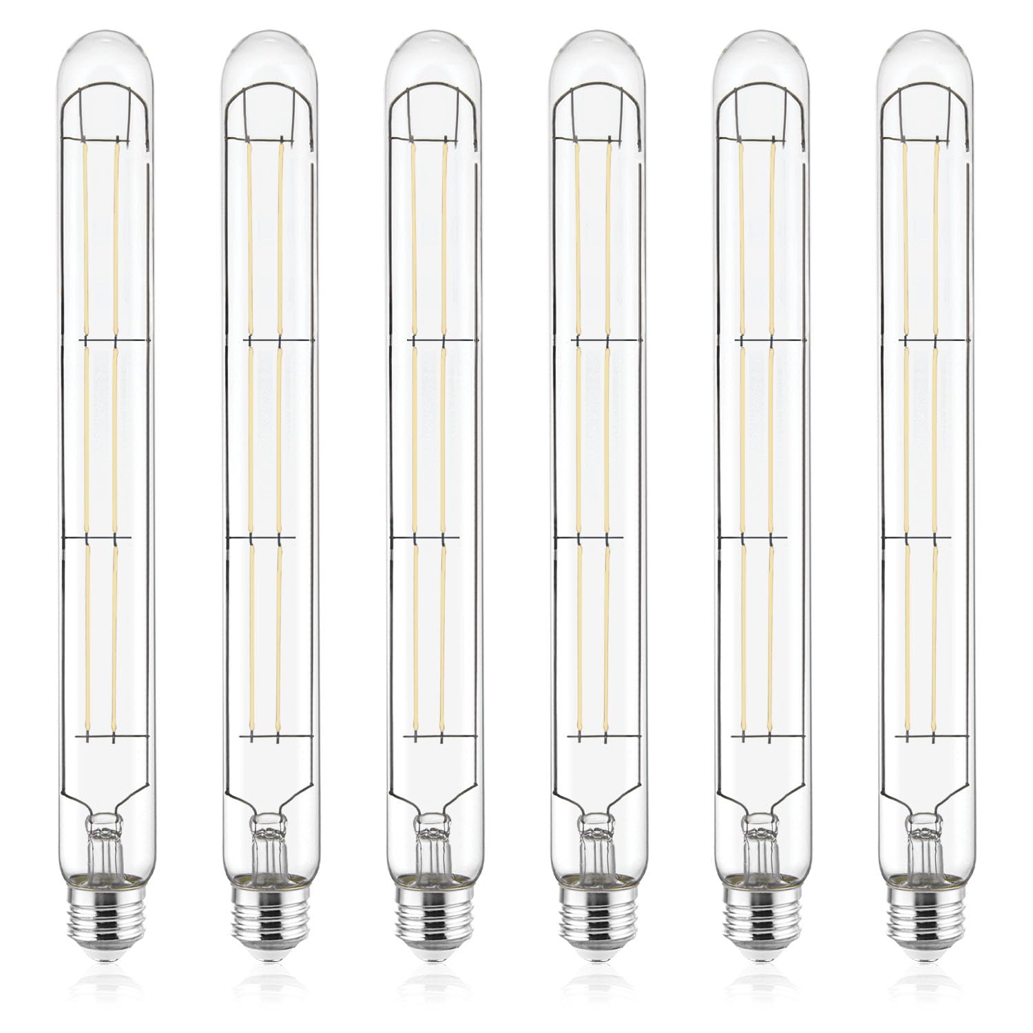 LUXRITE Vintage T9 Long LED Tube Light Bulbs 60W Equivalent, 5000K ...