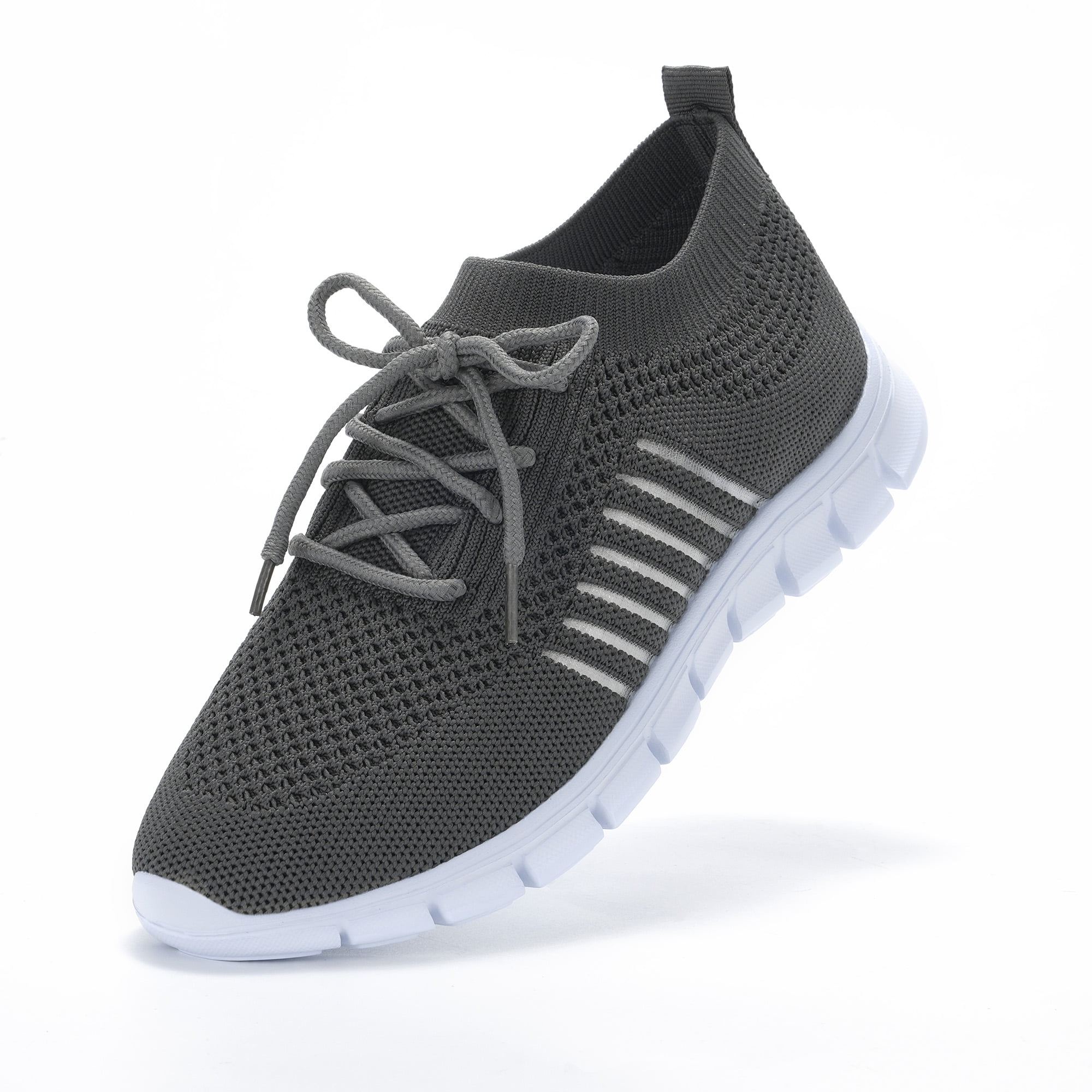 LUXUR Womens Fitness Training Shoes Jogging Running Shoes Wide Width ...