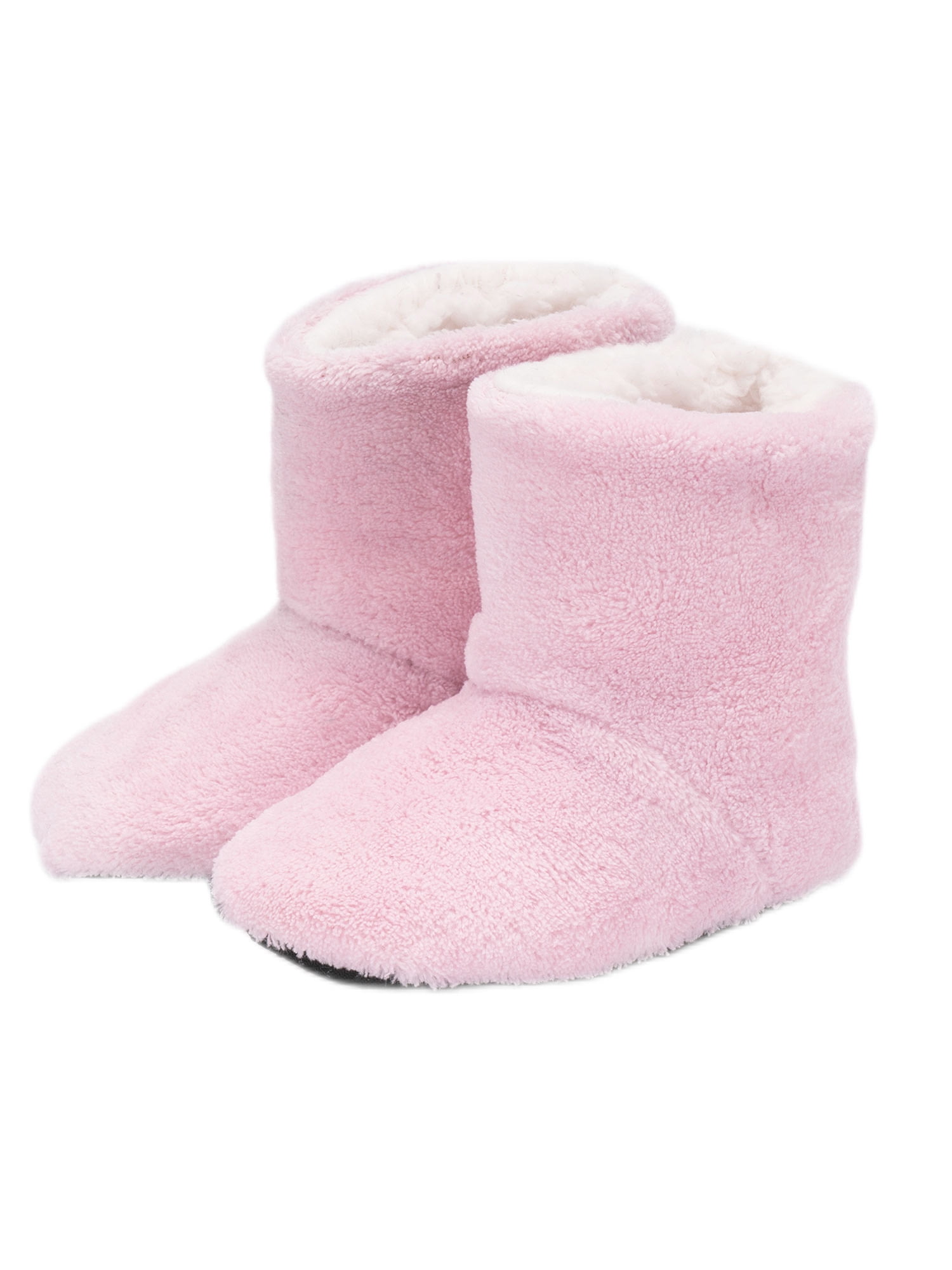 LUXUR Womens Fuzzy Slippers Christmas Bootie Slippers House Sock Shoes ...