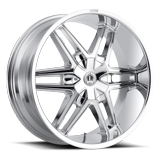 LUXXX Alloy Rims LUX18 24X9.5 6135/139.7 +30 87.1 in Chrome Color ...