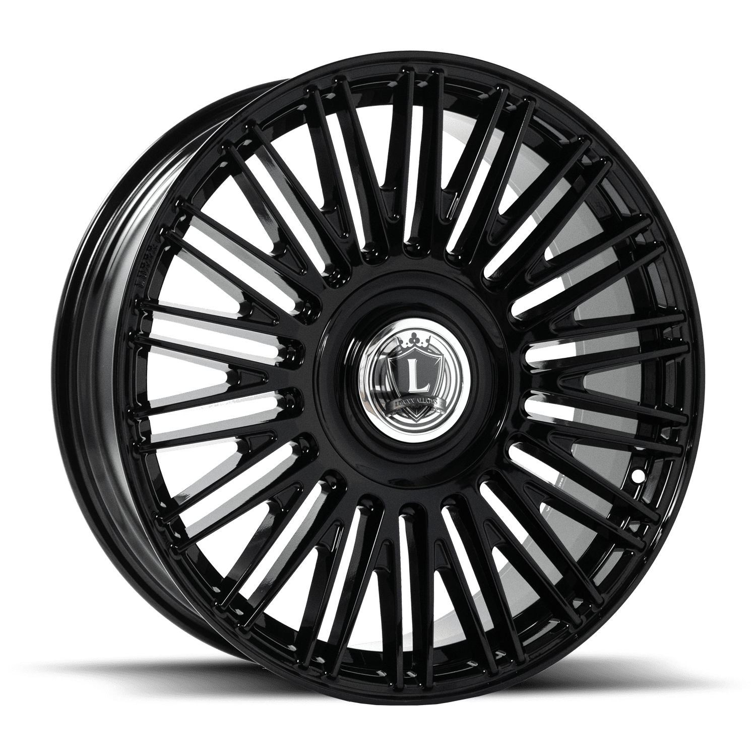 LUXXX Alloys Alloy Rims LUX27 20X8.5 5114.3/120 +35 73.1 Gloss Black ...