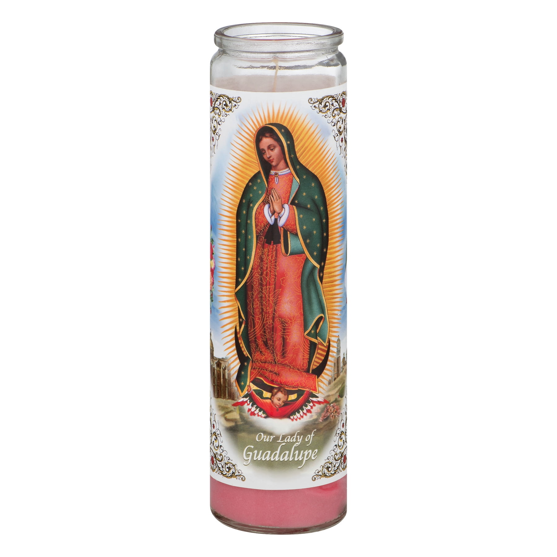 Our Lady Of Guadalupe Candle - Devotional 8 Novena Candle - Walmart.com