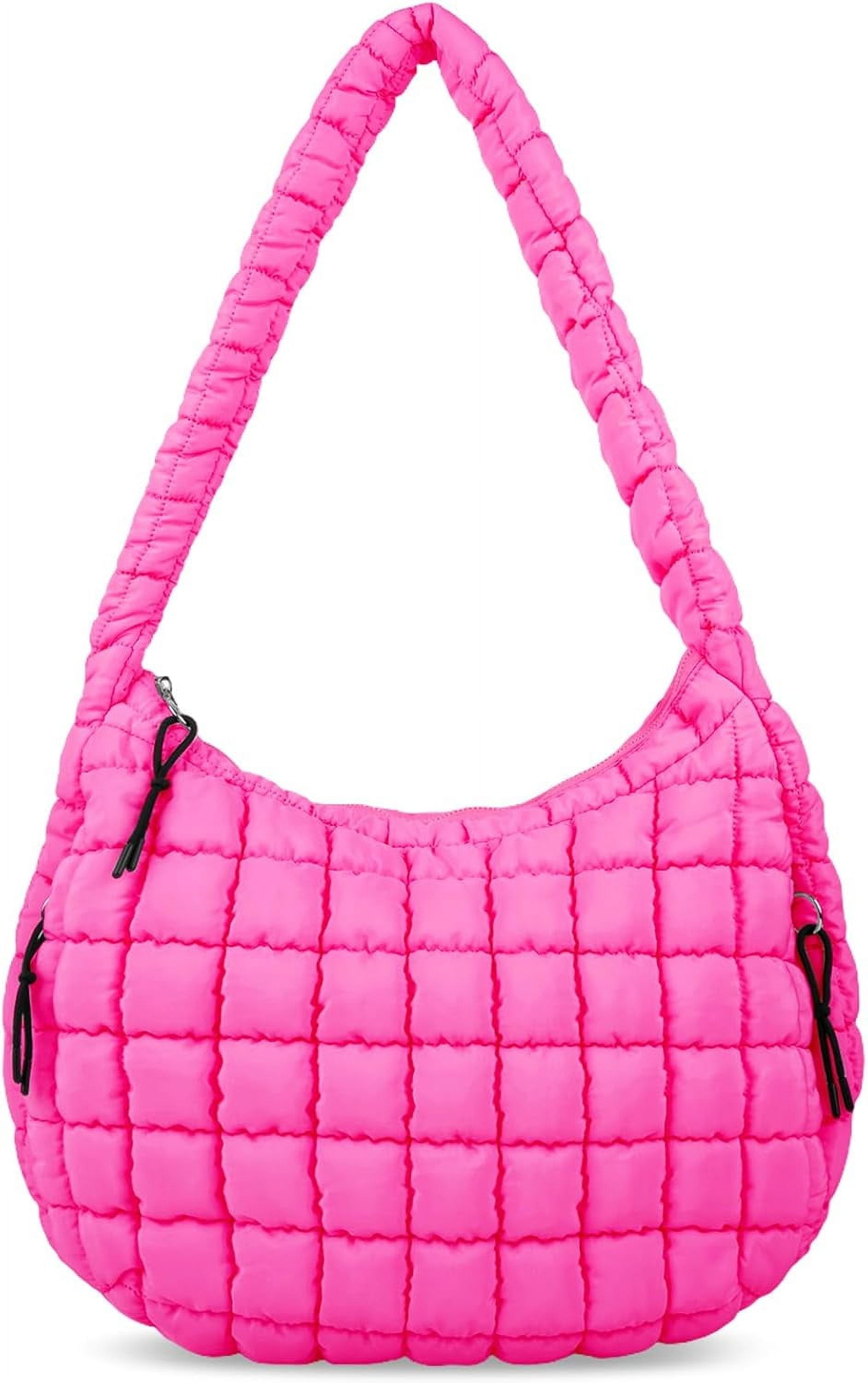 LUZANA Quilted Puffer Tote Bag for Women - Large Crossbody Bag ...