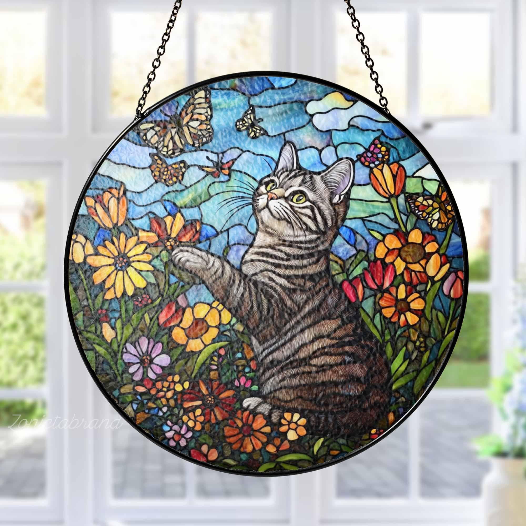 LV Gifts Ramen Bowl Glass Suncatcher, Stained Glass Noodle Soup Window ...