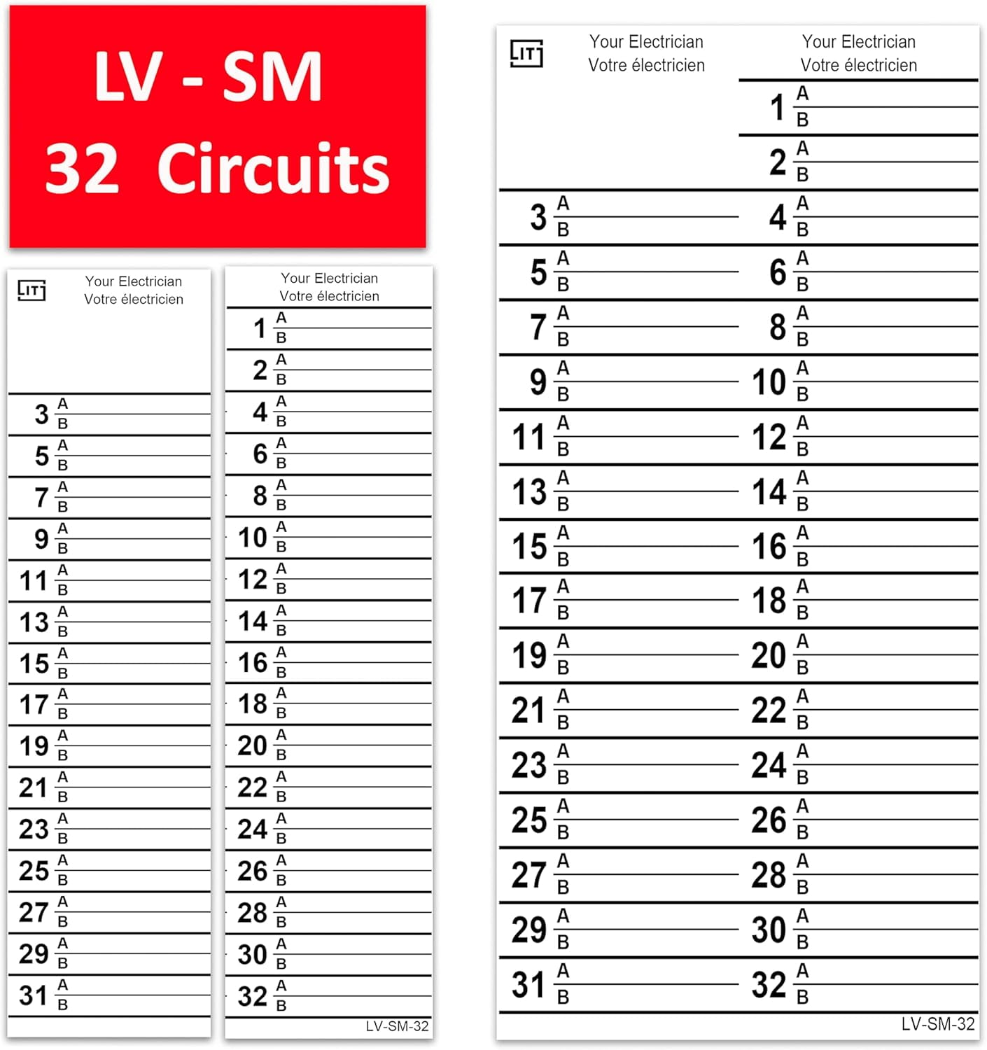 LV Replacement for Siemens Electrical Circuit Breaker Fuse Panel ...