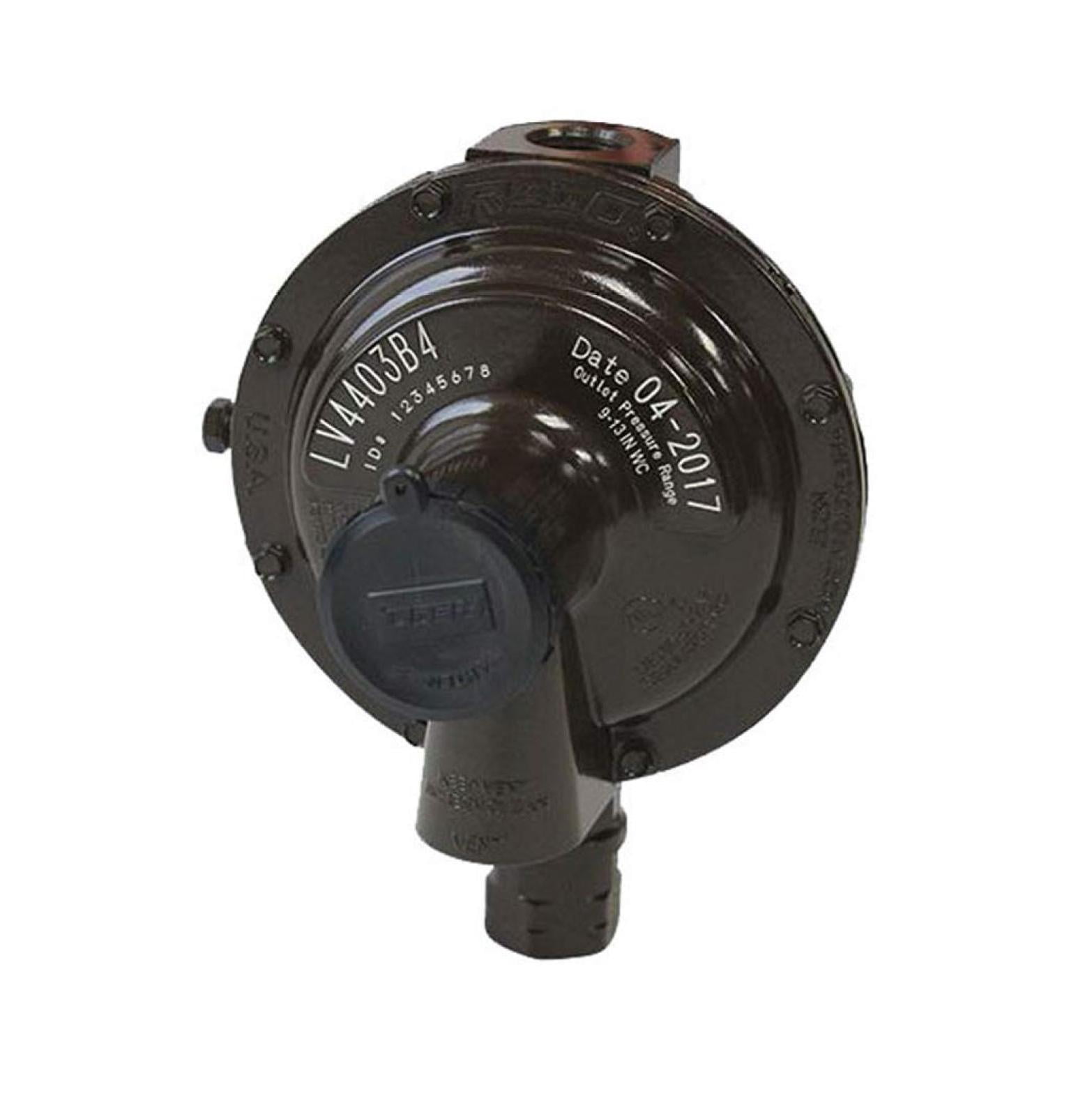 LV4403B4 Low Pressure Second Stage Regulator 1/2" x 1/2" Straight ...