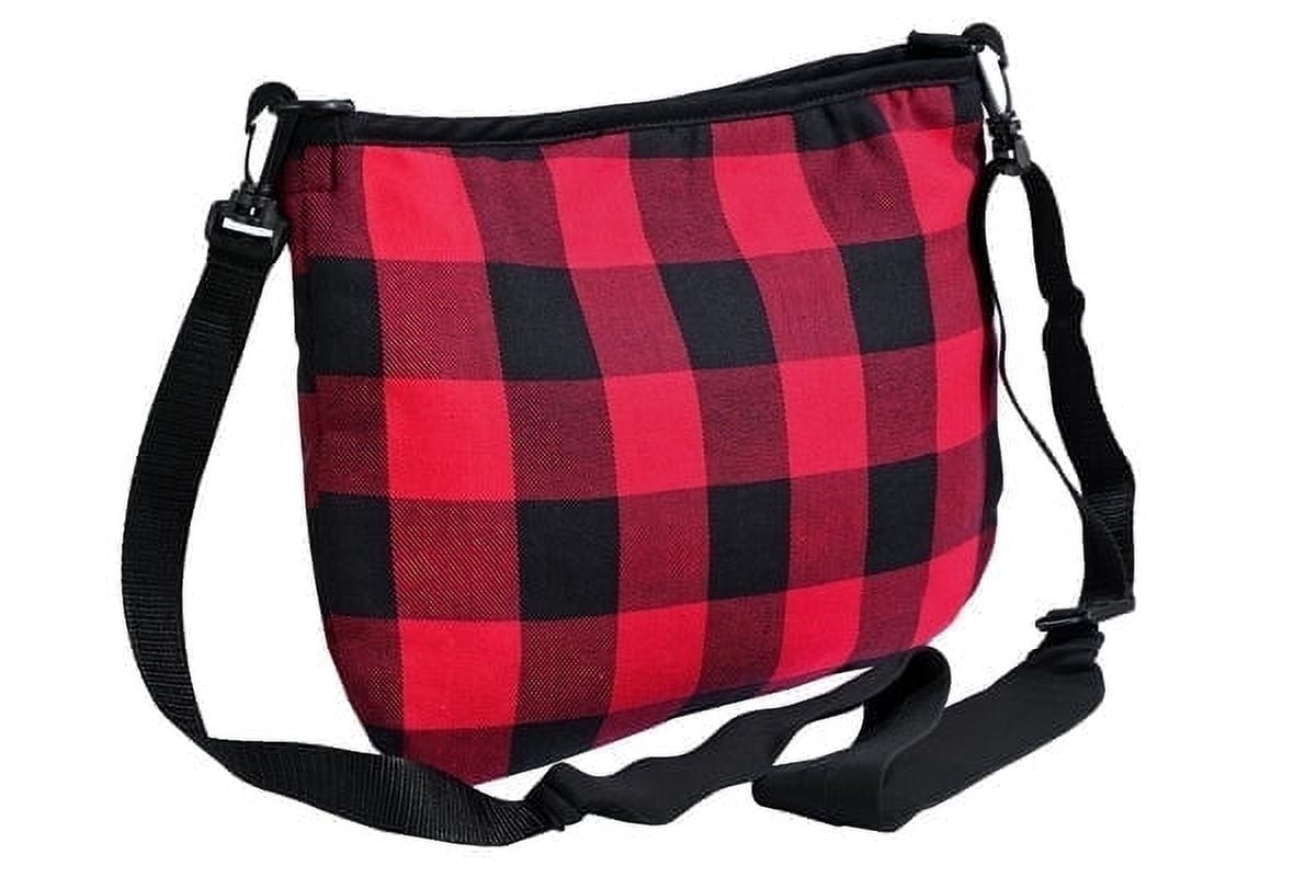 LVAD GEAR Flannel Red Bag – Stylish & Functional with Controller ...