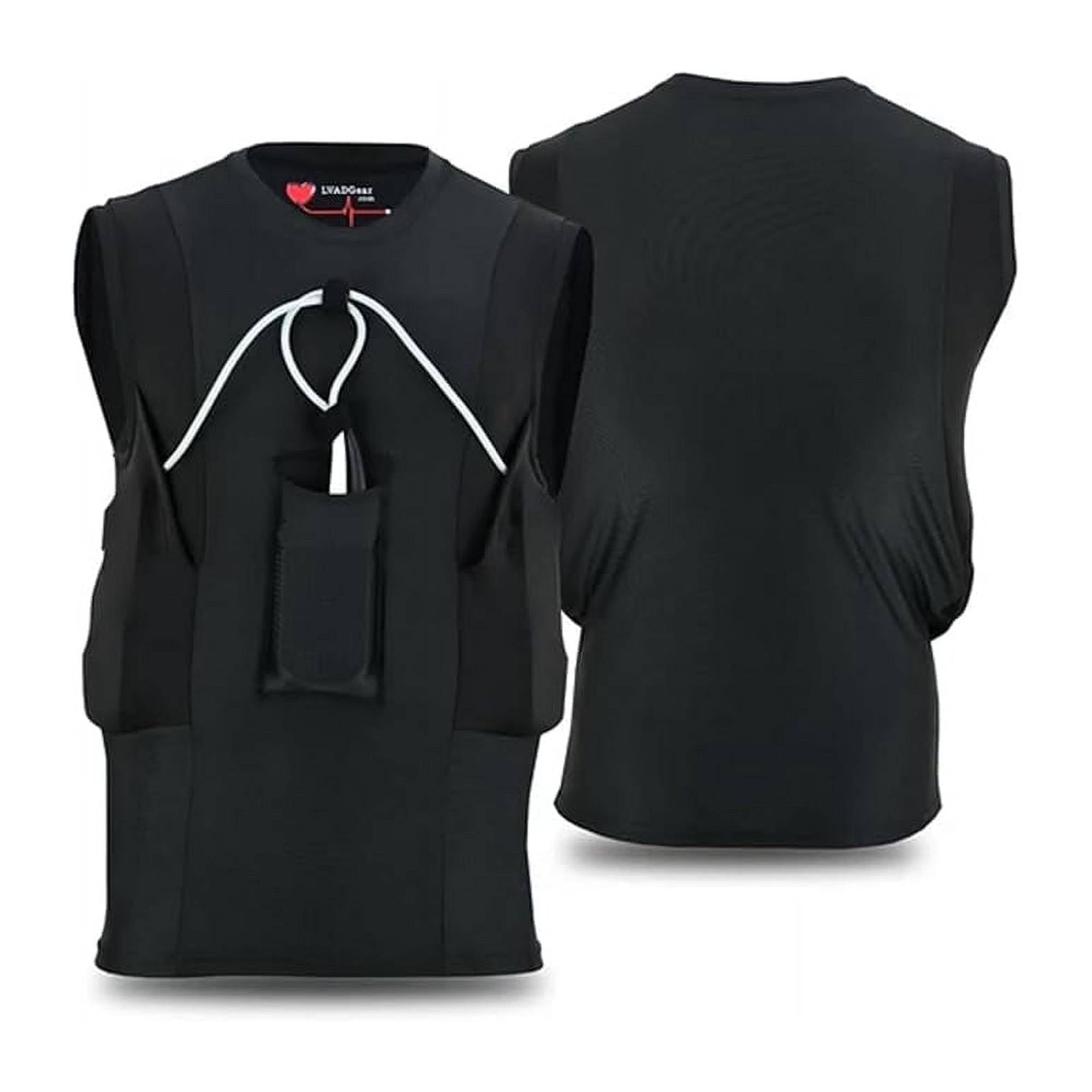 LVAD HeartMate 2 & 3 Men Black Tank Top shirt | Ultrathin Spandex Soft ...