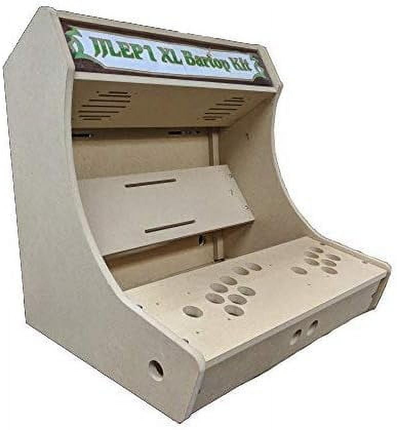 LVL23 2 Player Bartop Arcade Cabinet Kit for 19" to 23" Screens (HAPP or SANWA) (HAPP (HAPP joys ...