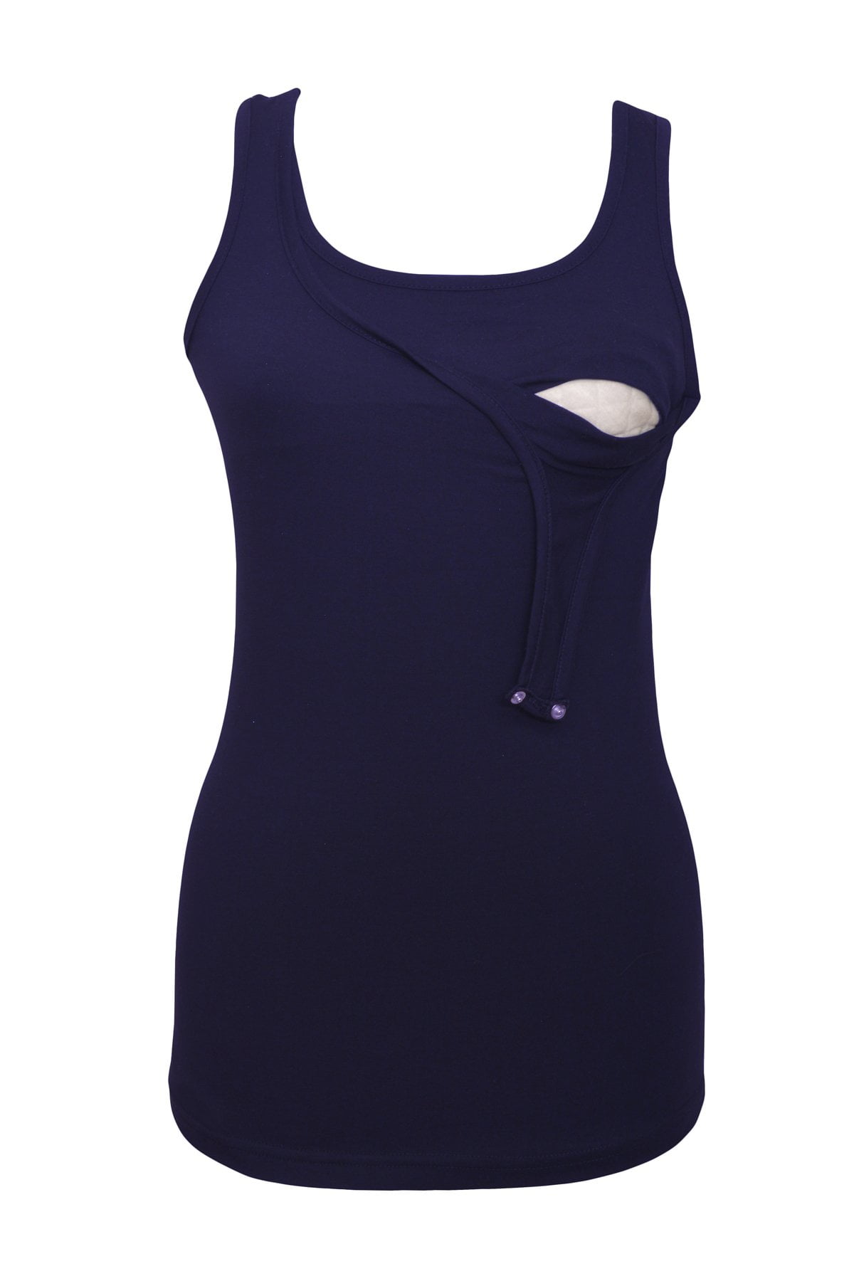 LVMA1500 - 100% premium Cotton - Women Nursing Maternity Tank Top ...