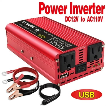 Schumacher XI41B Automotive Portable Car Battery Power Inverter with ...