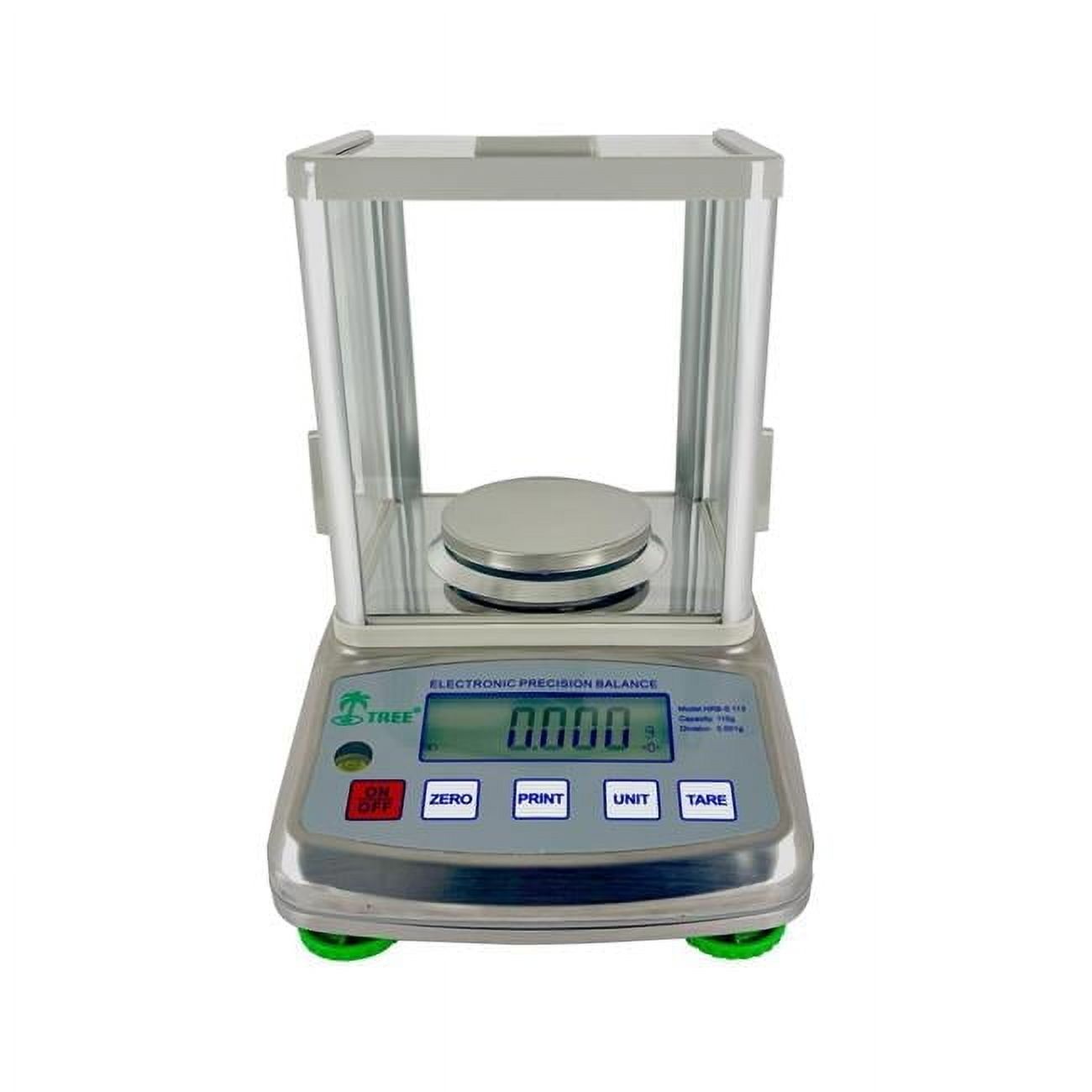 LW Measurement HRB-S 113 110 g x 0.001 g Stainless Steel Balance Scale ...
