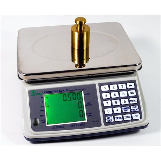 LW Measurements MCT66PLUS Mid Counting Scale PLUS - 66lb x 0.002lb ...
