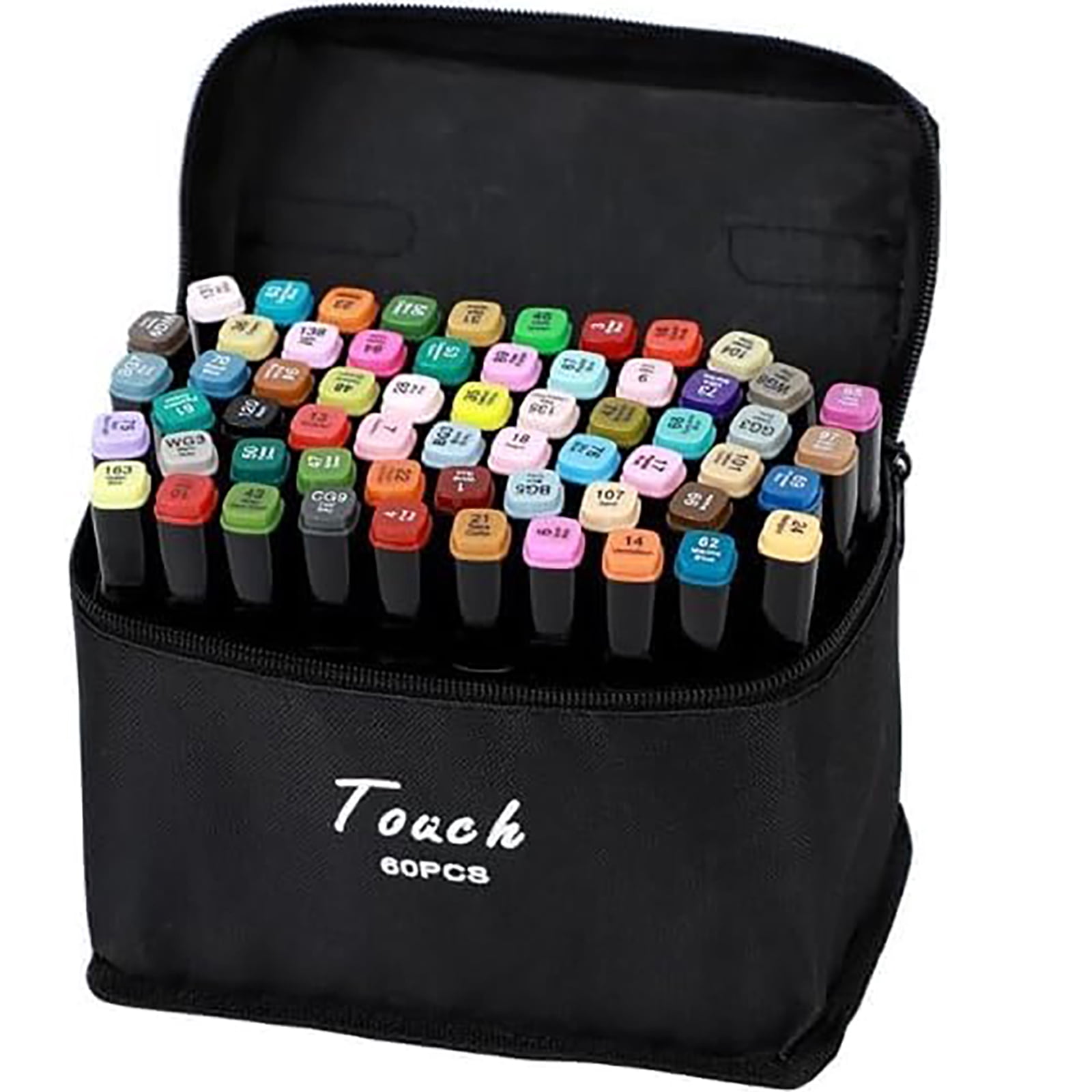 LWBDD Alcohol Markers, Coloring & Drawing, Dual Tip with Brush-like ...