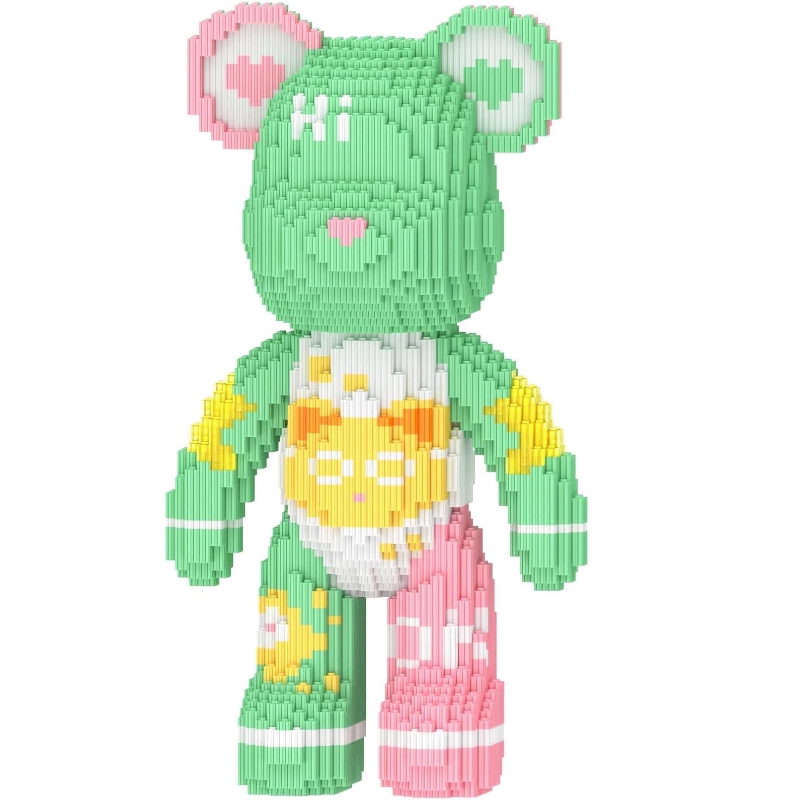 LWBDD Bear Micro Building Blocks, 3D Educational Toy, Gift for Adults ...