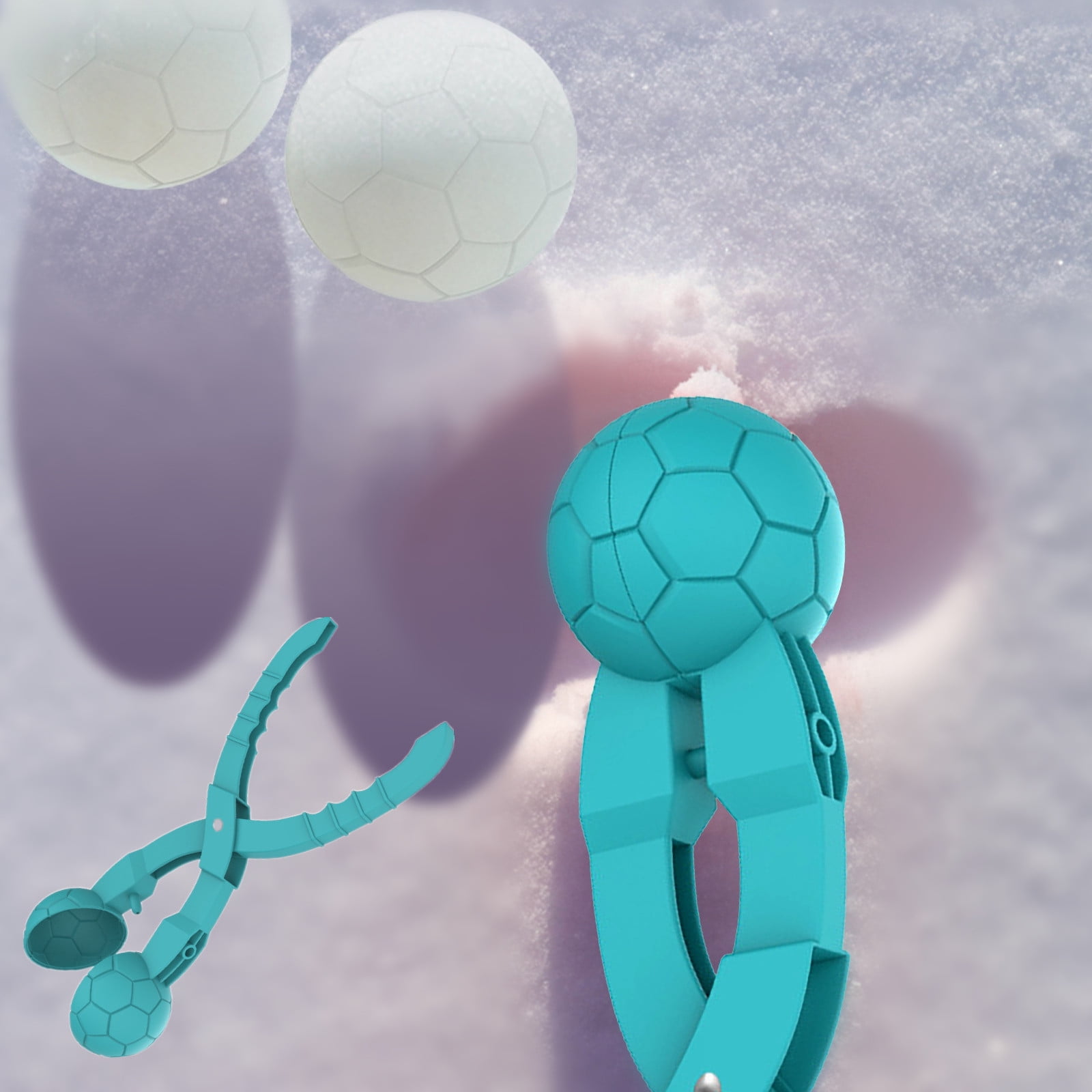 LWITHSZG 2 Pack Heavy Duty Winter Snowball Maker for Kids Beach Toys ...