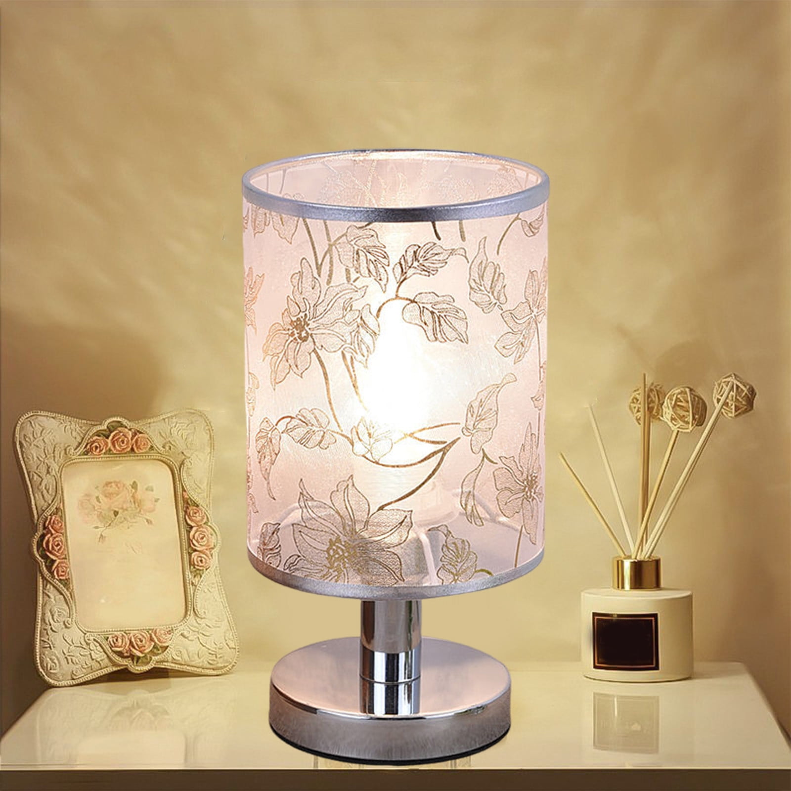 LWITHSZG Bedside Lamp - Touch Control Table Lamp for Bedroom Dimmable ...