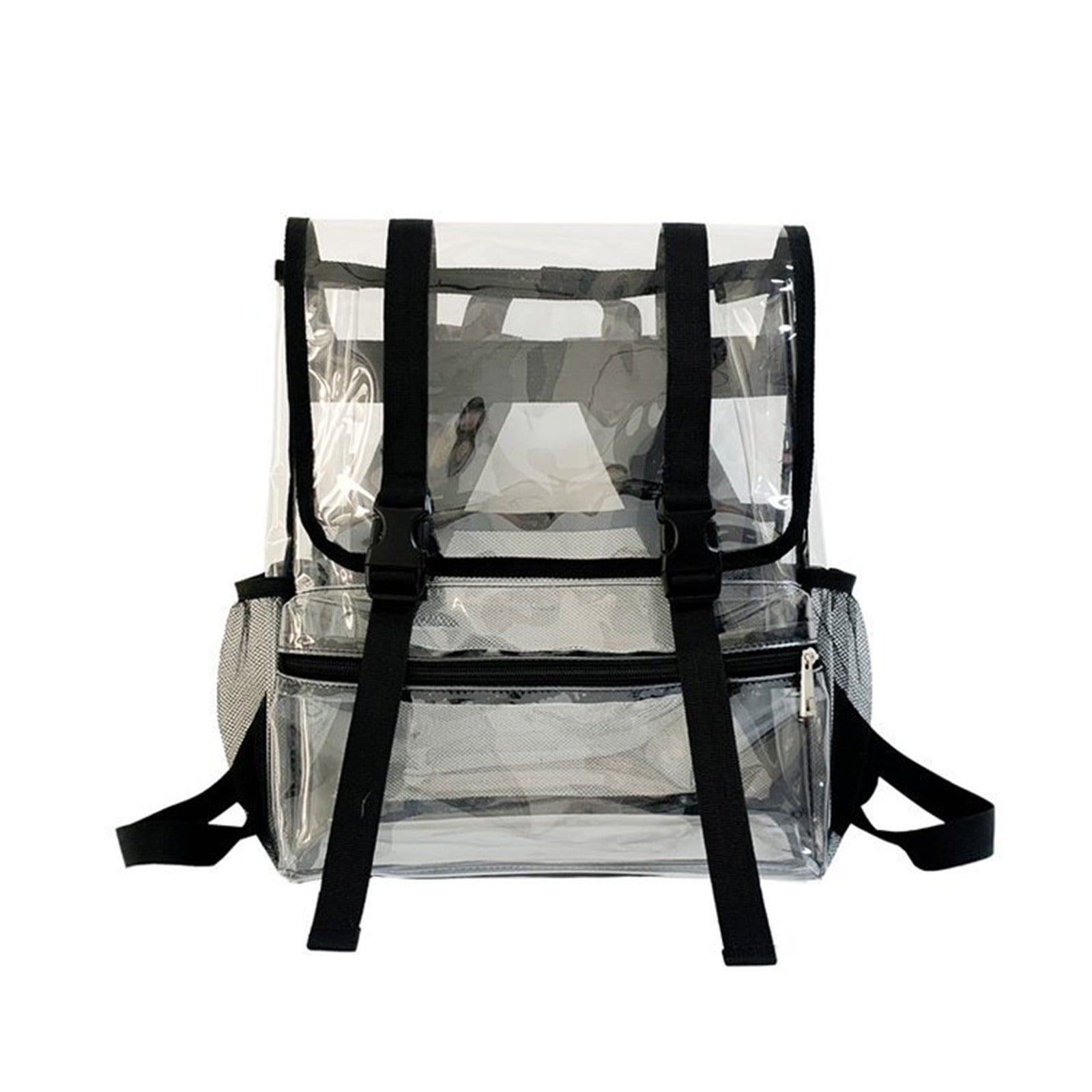 LWITHSZG Clear Backpack - Stadium Approved Clear Backpack for Women Men ...