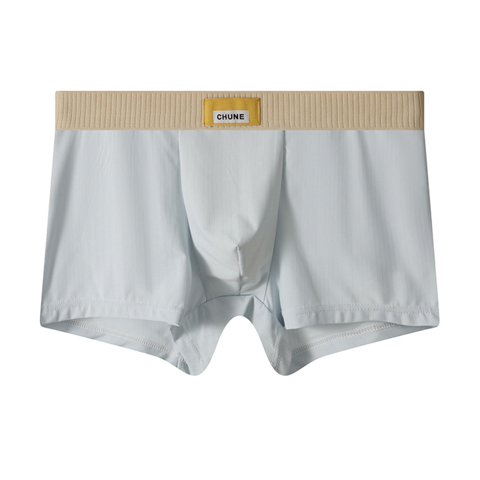 LWITHSZG Mens Boxer Briefs Mid Waisted Trunks Underwear Fashion Soft ...