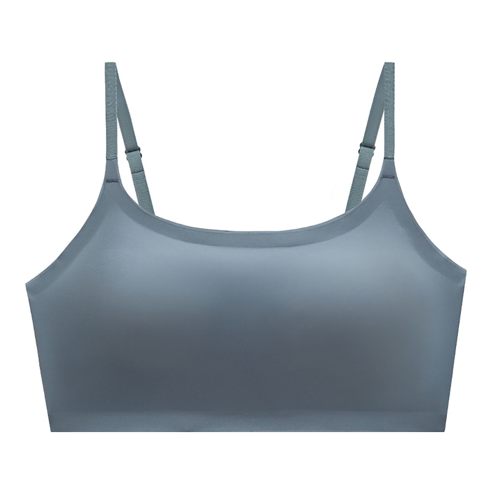 LWNYDPLSD Bra Women's True Body Scoop Neck Adjustable Strap Bra Running ...