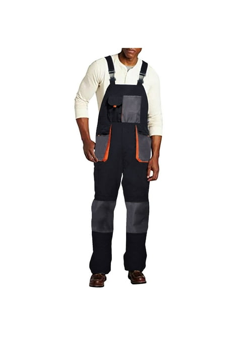 Big Men's 100% Cotton Rigid Denim Bib Overall - Walmart.com