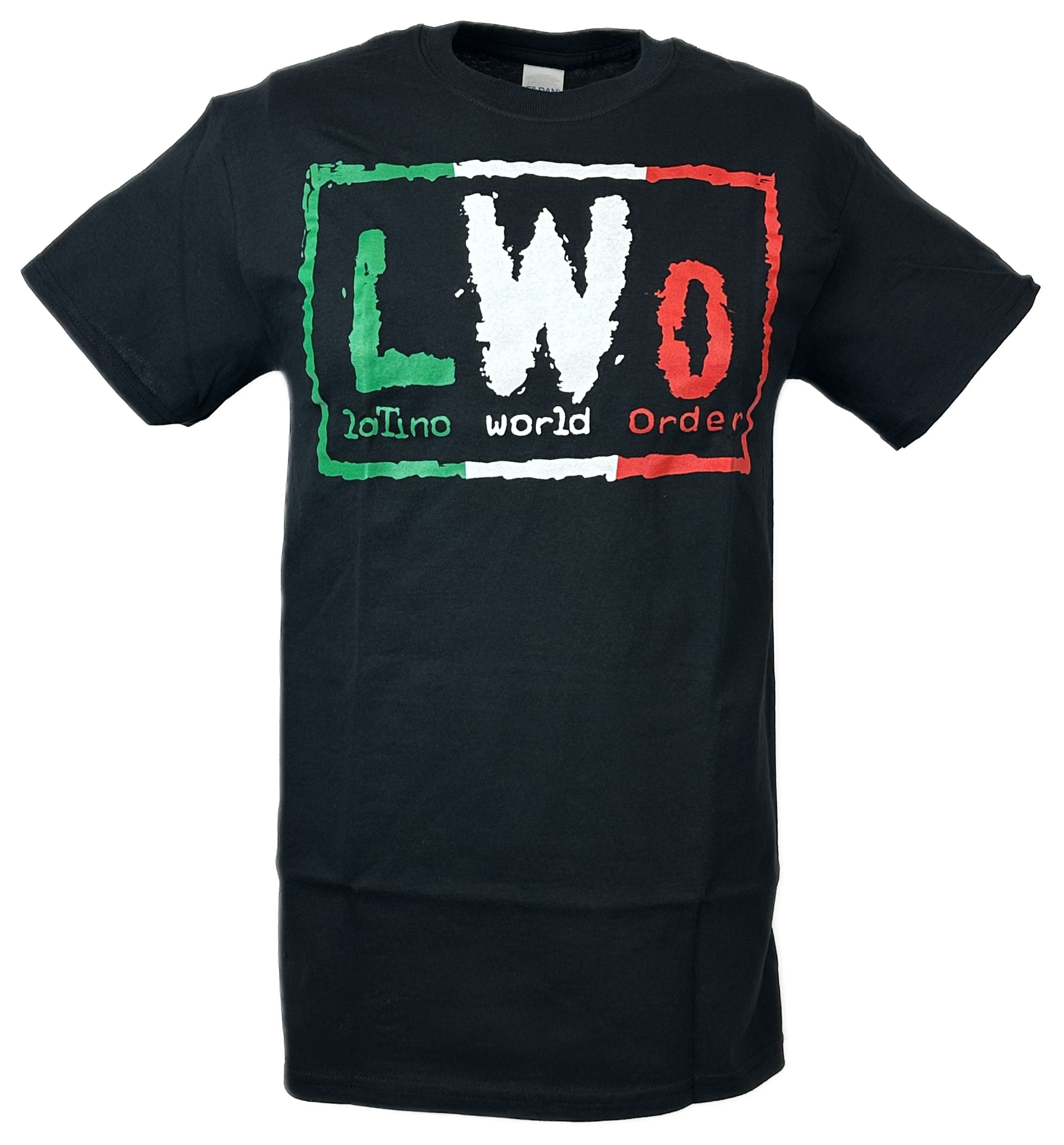 LWO Latino World Order WCW NWO Mens Black T-shirt L - Walmart.com