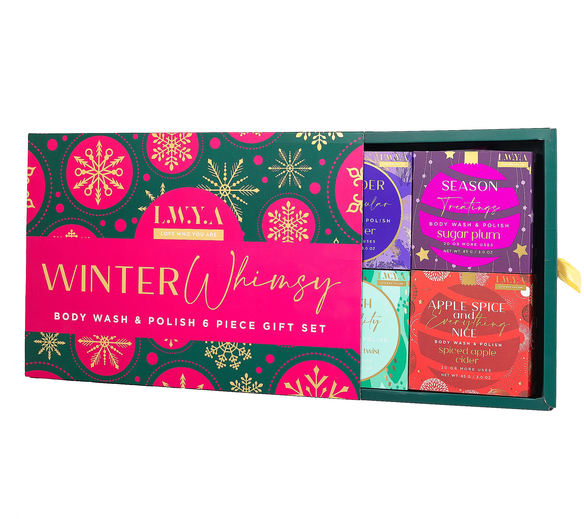 LWYA by Kim Gravel Buff It Up Winter Whimsy Body Wash & Polish Buffer ...
