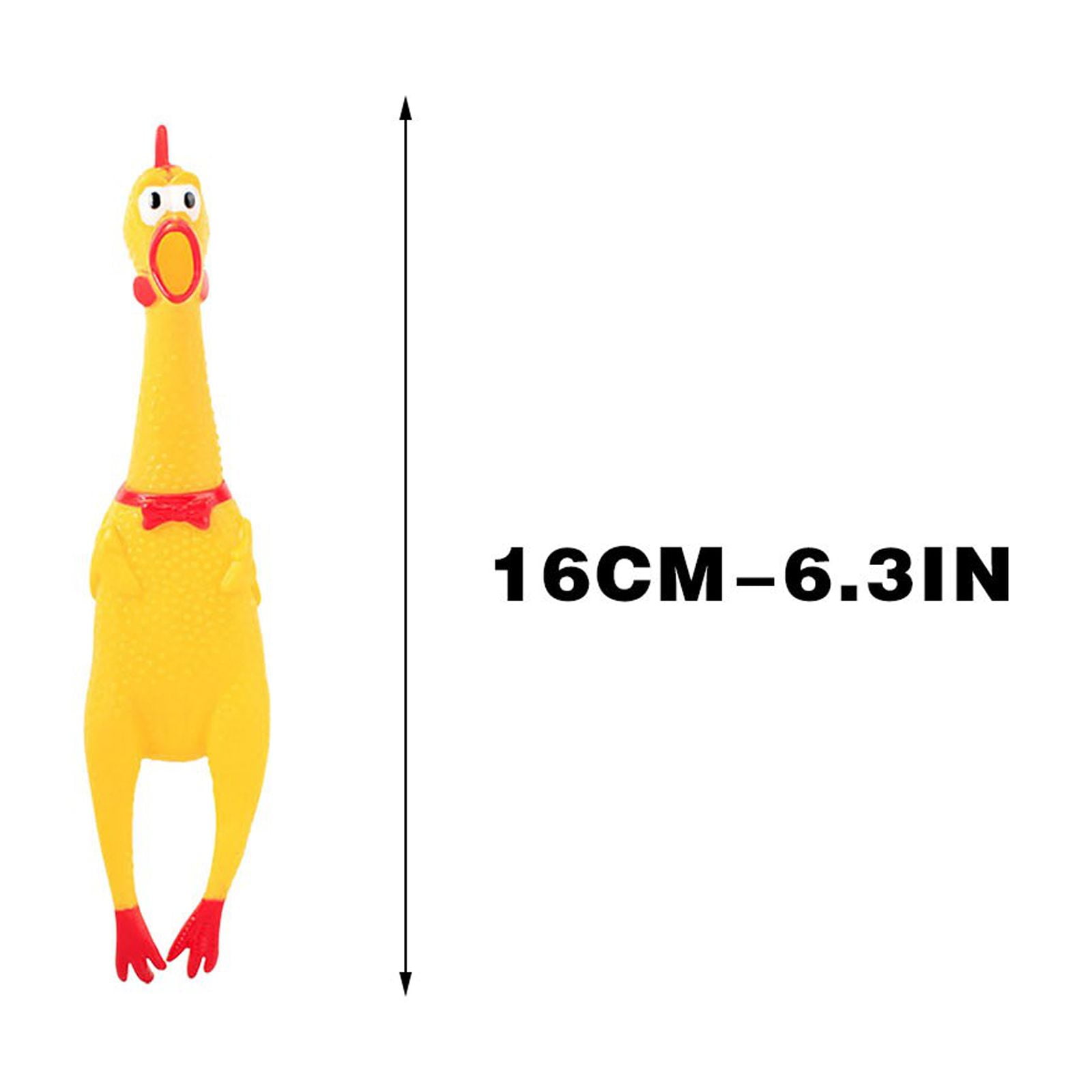 LWYBAODAN Squeaky Rubber Chickens, Screaming Chickens, Prank Novelty Toys Pet Toys for Party ...