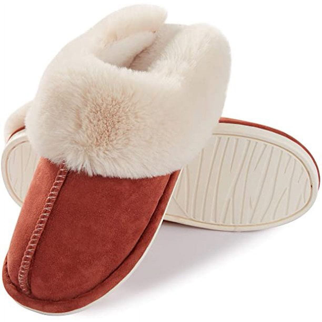 LWYZLH 2024 Latest Warm and thick woolen home cotton slippers - Walmart.com