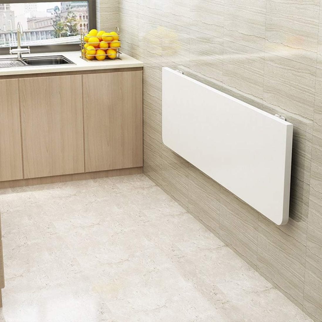 LWZF Wall Mounted Table | Multi-Function Fold Down Desk | 60cmx40cm Space Saving Shelf Table ...