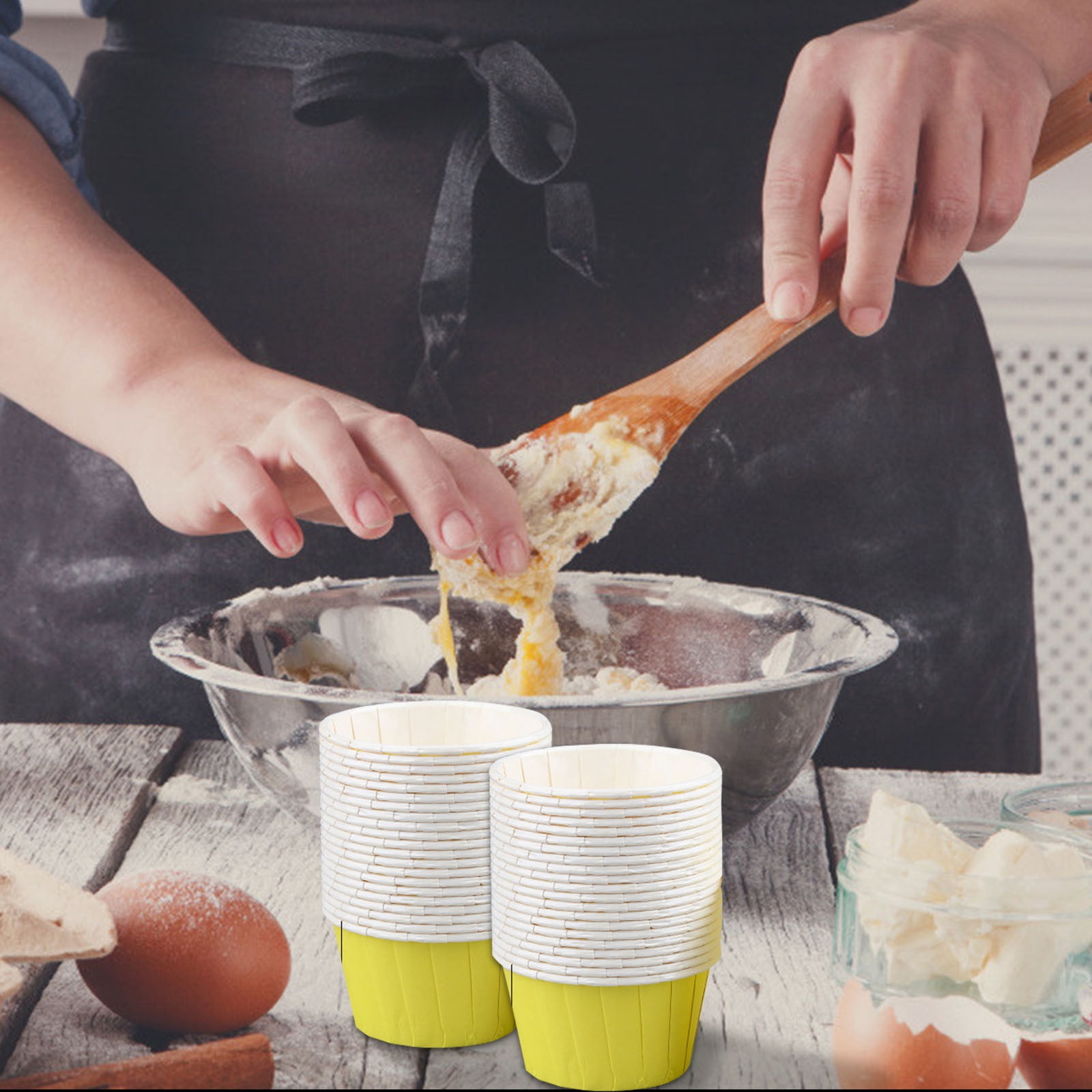 LWZWM Clearance 2024 Baking Tools Upgrade Large Flanged Cake Cups ...