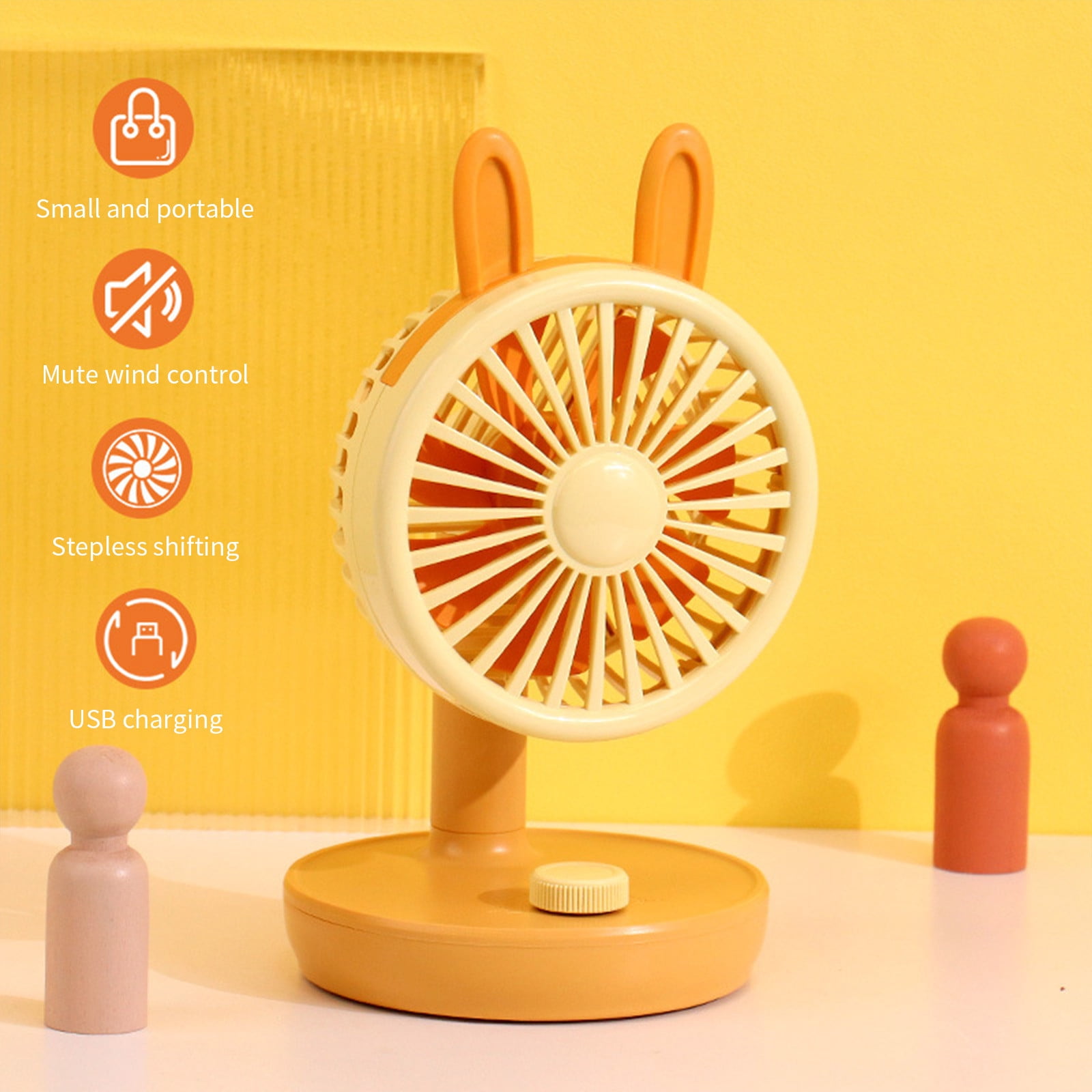 LWZWM Clearance 2024 Fans Upgrade Cute Little Rabbit New Summer Desktop ...