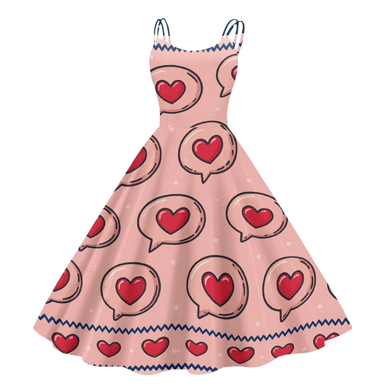 LWavelet 2026 Valentine's Half Sleeve Wrap Dress, Women's Love Heart ...