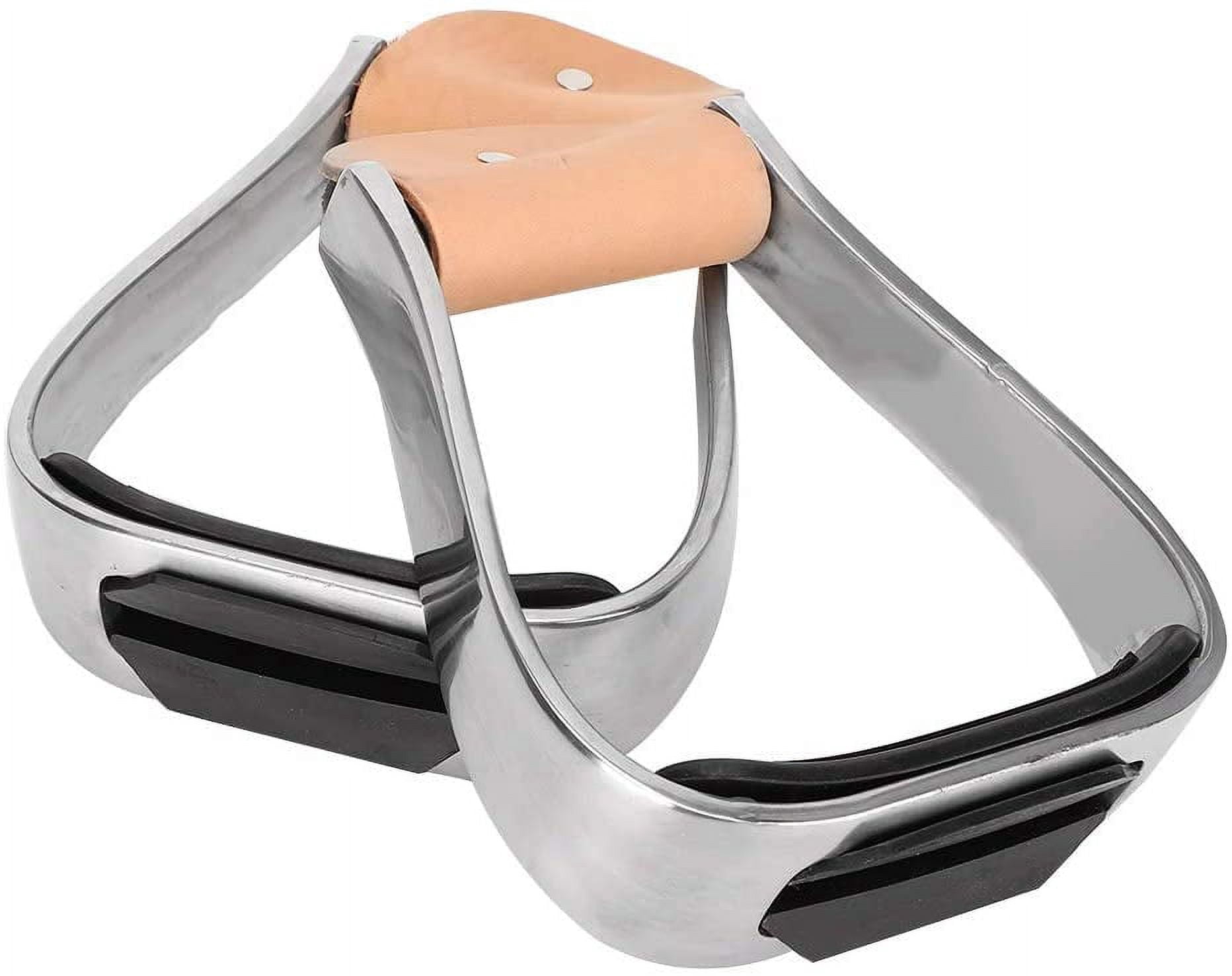 LXF Aluminum Horse Stirrups, Stirrups for Saddle Western with Tack ...