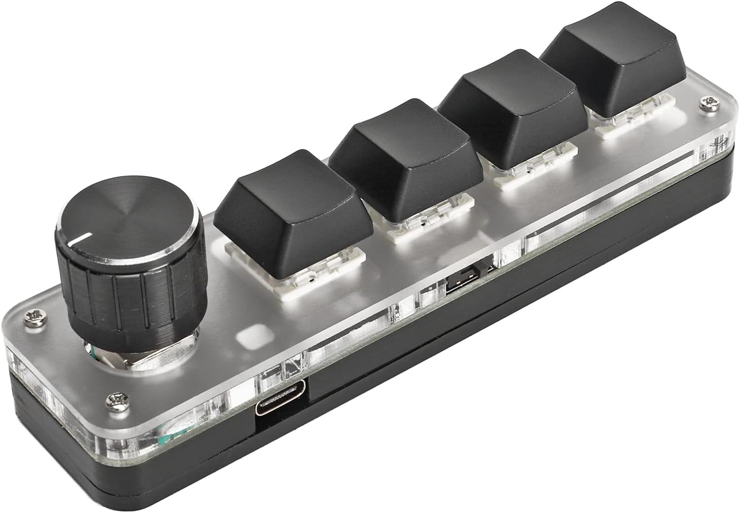 LXF Mini 4 Key Keypad, Programming Macro Mechanical Gaming Keyboard ...