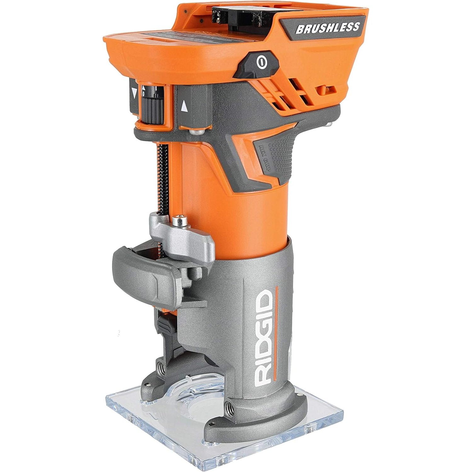 LXFF R86044B 18V Lithium Ion Cordless Brushless 1/4 Inch Compact Router ...