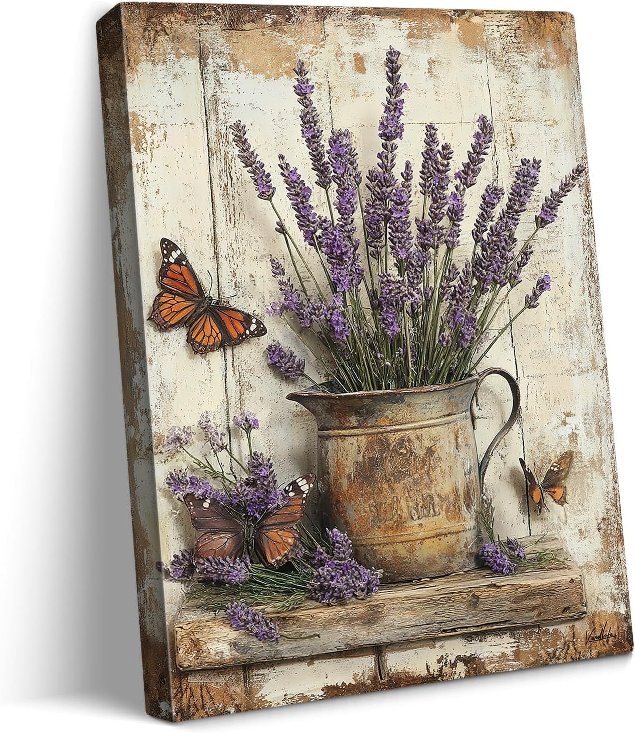 LXHB Animal Bathroom Wall Decor Highland Cow Canvas Art Bull Artwork ...